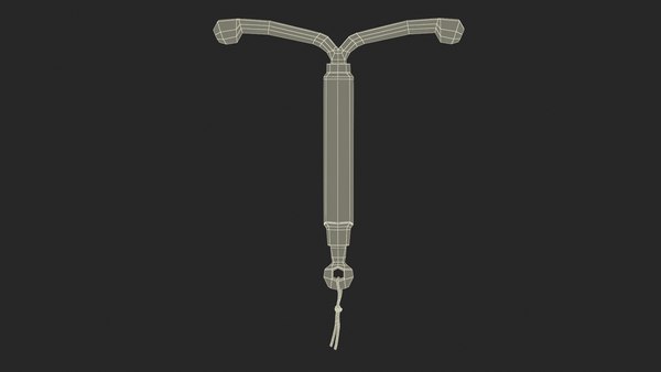modelo 3d Dispositivo anticonceptivo intrauterino - TurboSquid 1942156
