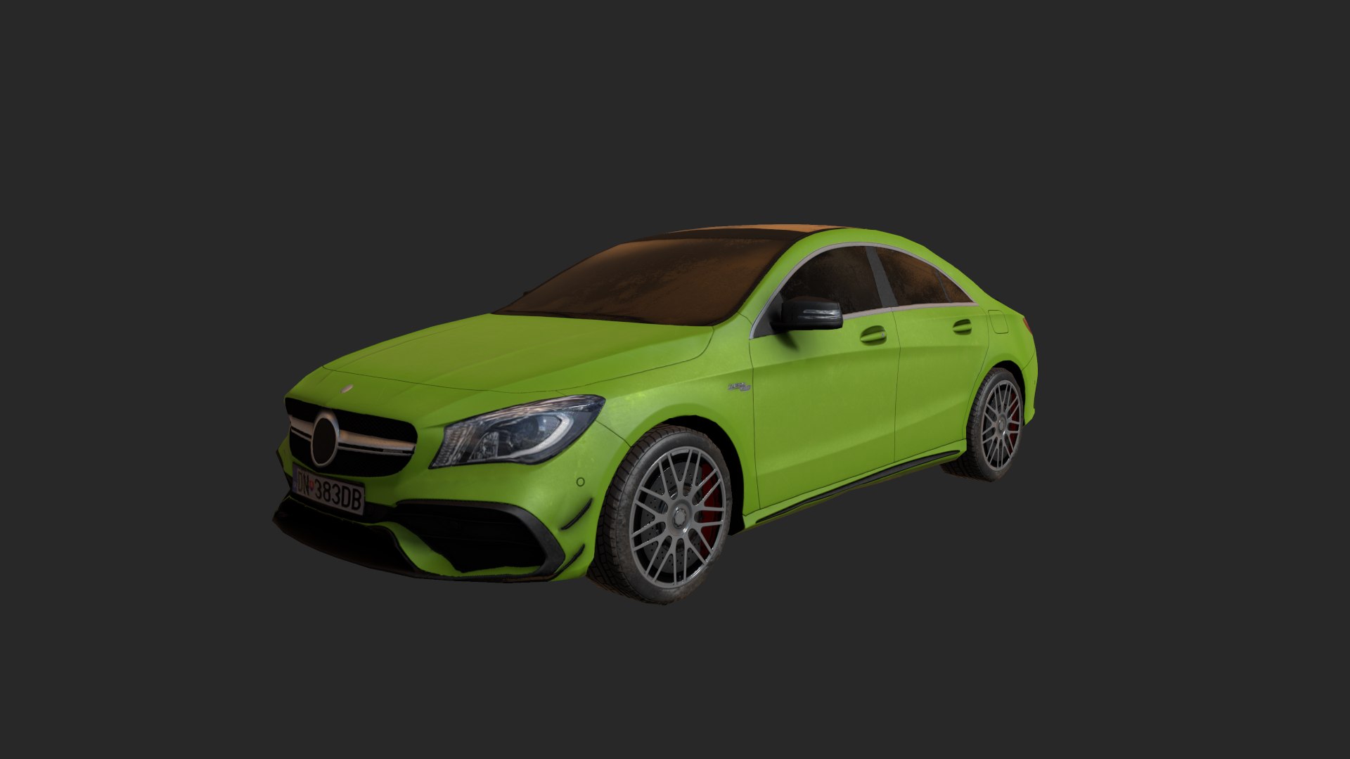 3D car pbr model - TurboSquid 1264757
