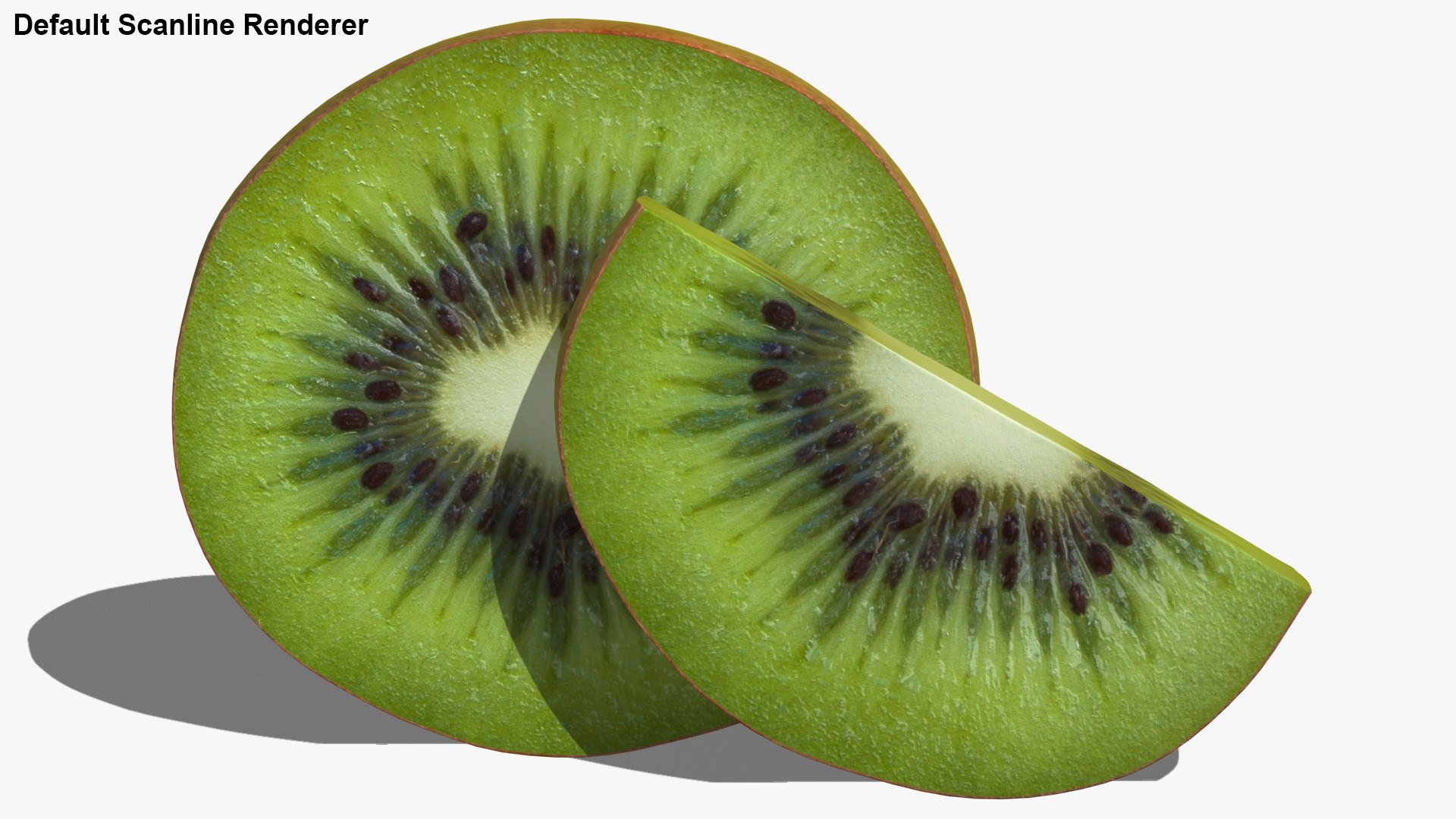 3D realistic kiwi slices - TurboSquid 1490204