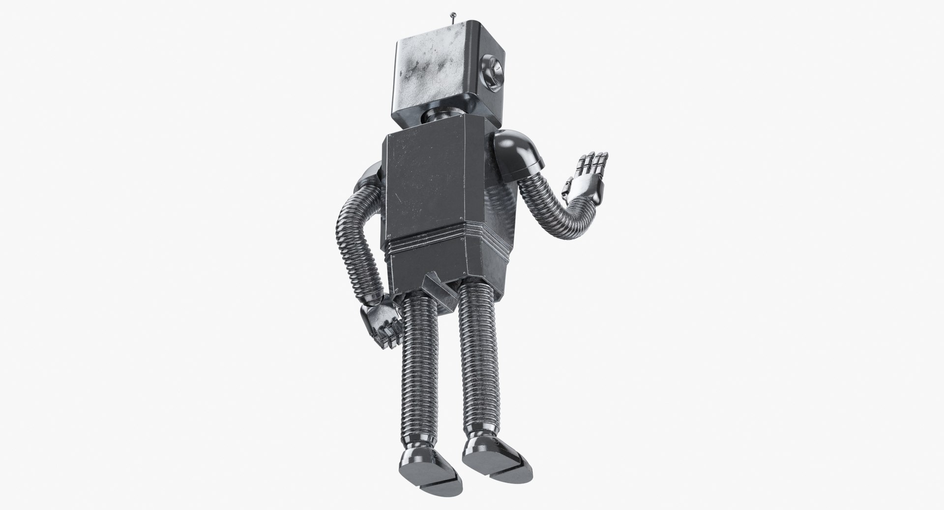 3D Robot 01 Waving - TurboSquid 1448253