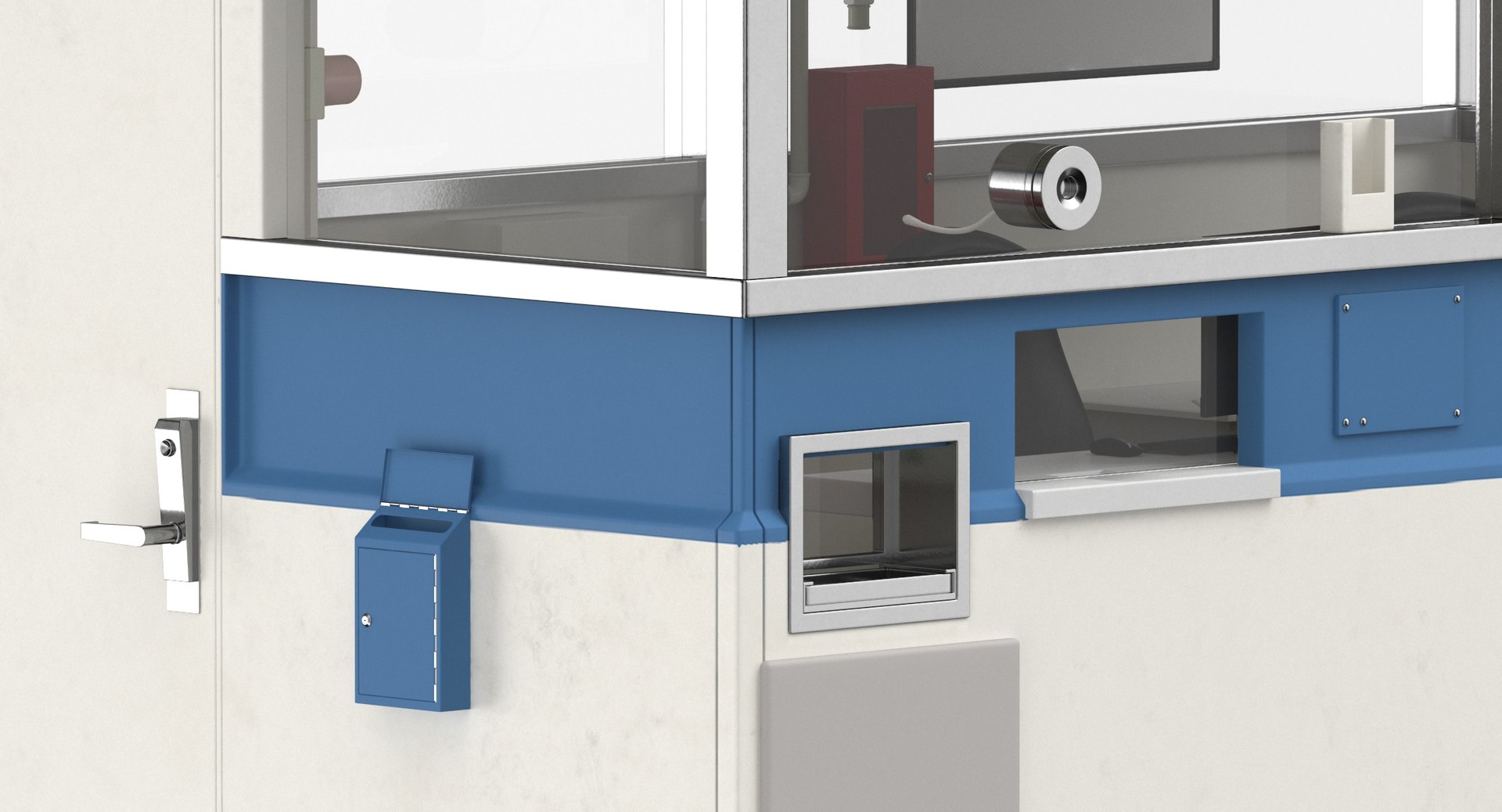 Subway Token Booth Clean and Dirty 3D model - TurboSquid 2071184