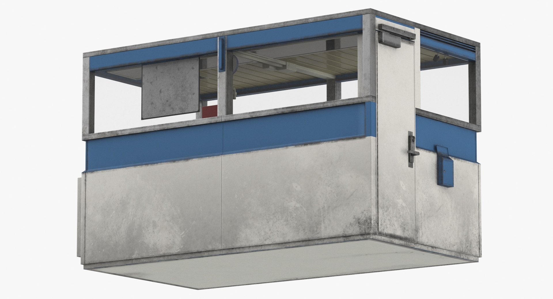 Subway Token Booth Clean And Dirty 3D Model - TurboSquid 2071184