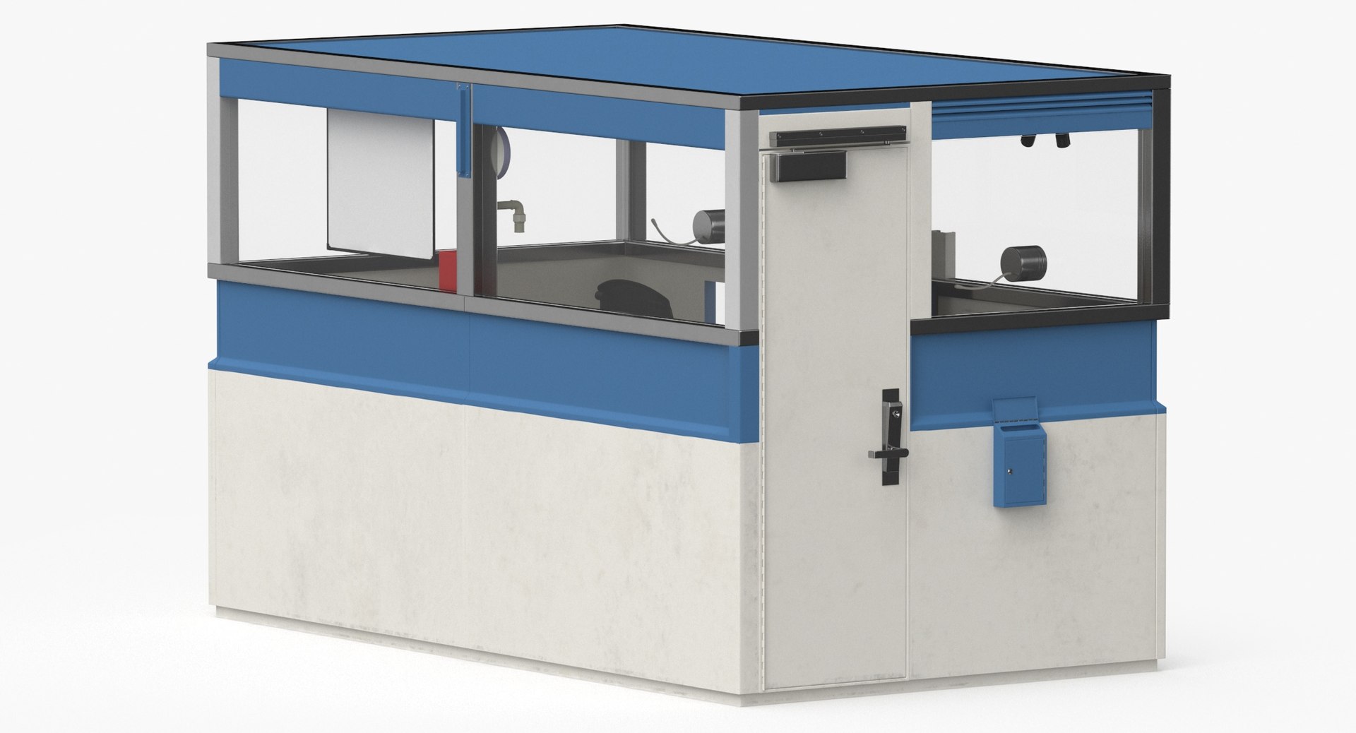 Subway Token Booth Clean and Dirty 3D model - TurboSquid 2071184