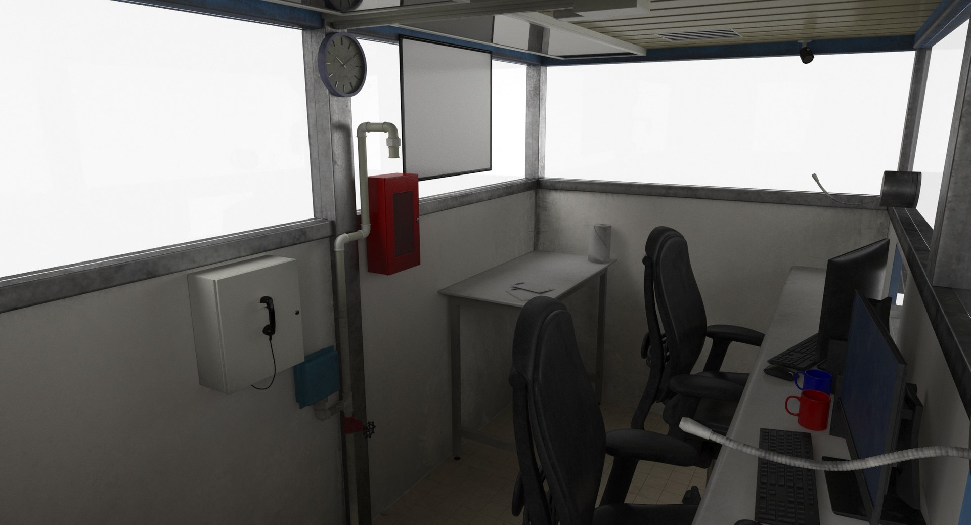 Subway Token Booth Clean And Dirty 3D Model - TurboSquid 2071184