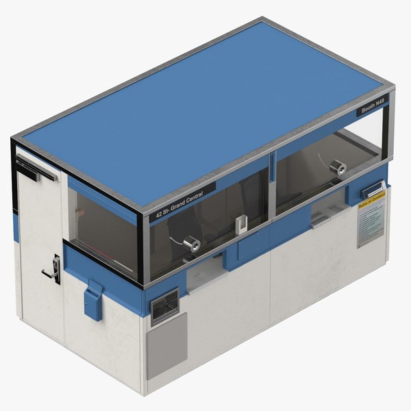 Subway Token Booth Clean and Dirty3D模型 - TurboSquid 2071184