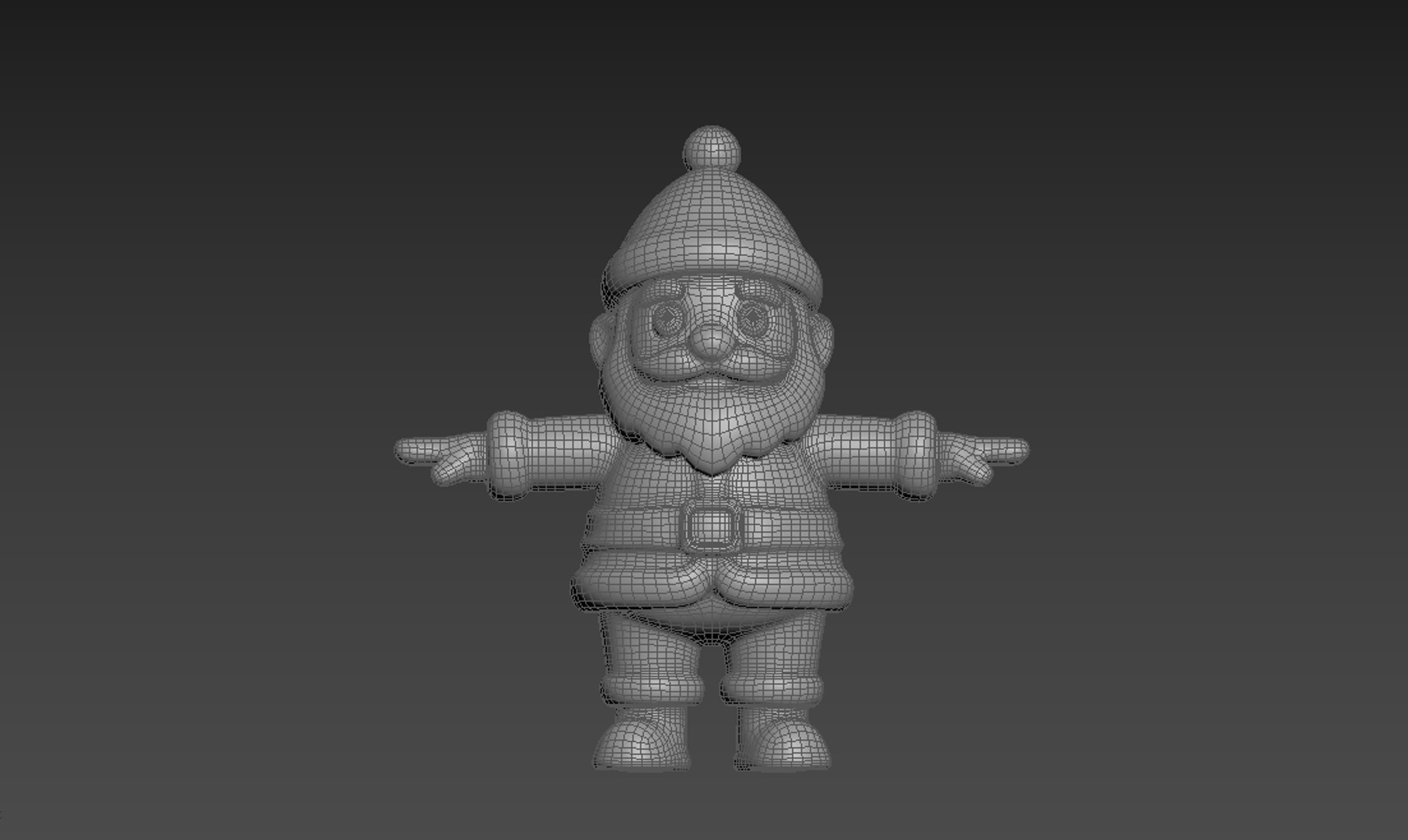 Cartoon Santa Claus 3D Model - TurboSquid 2400446