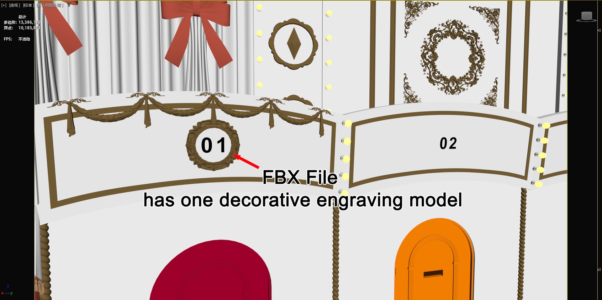 3D Squid Game Season 2 Find A Partner Carousel Game Scene - TurboSquid 2342285