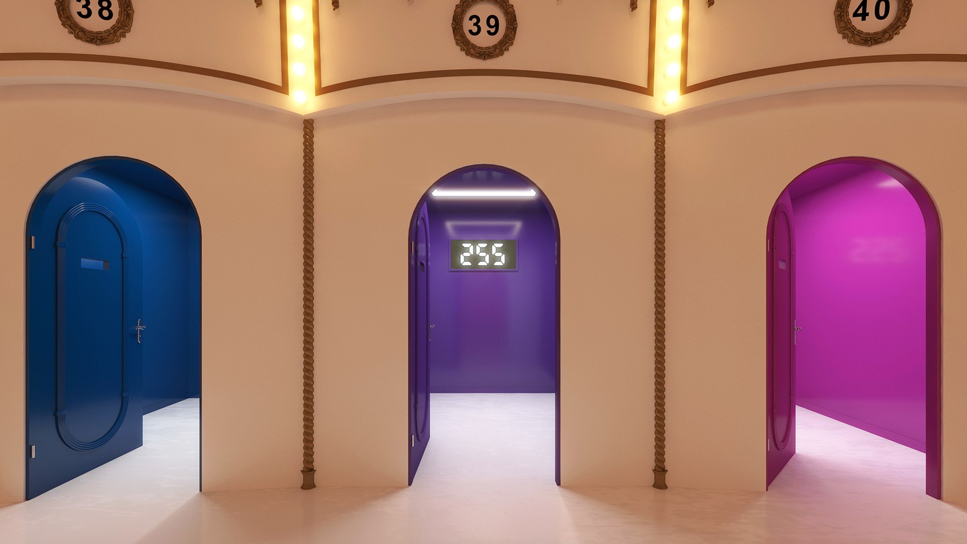 3D Squid Game Season 2 Find A Partner Carousel Game Scene - TurboSquid 2342285