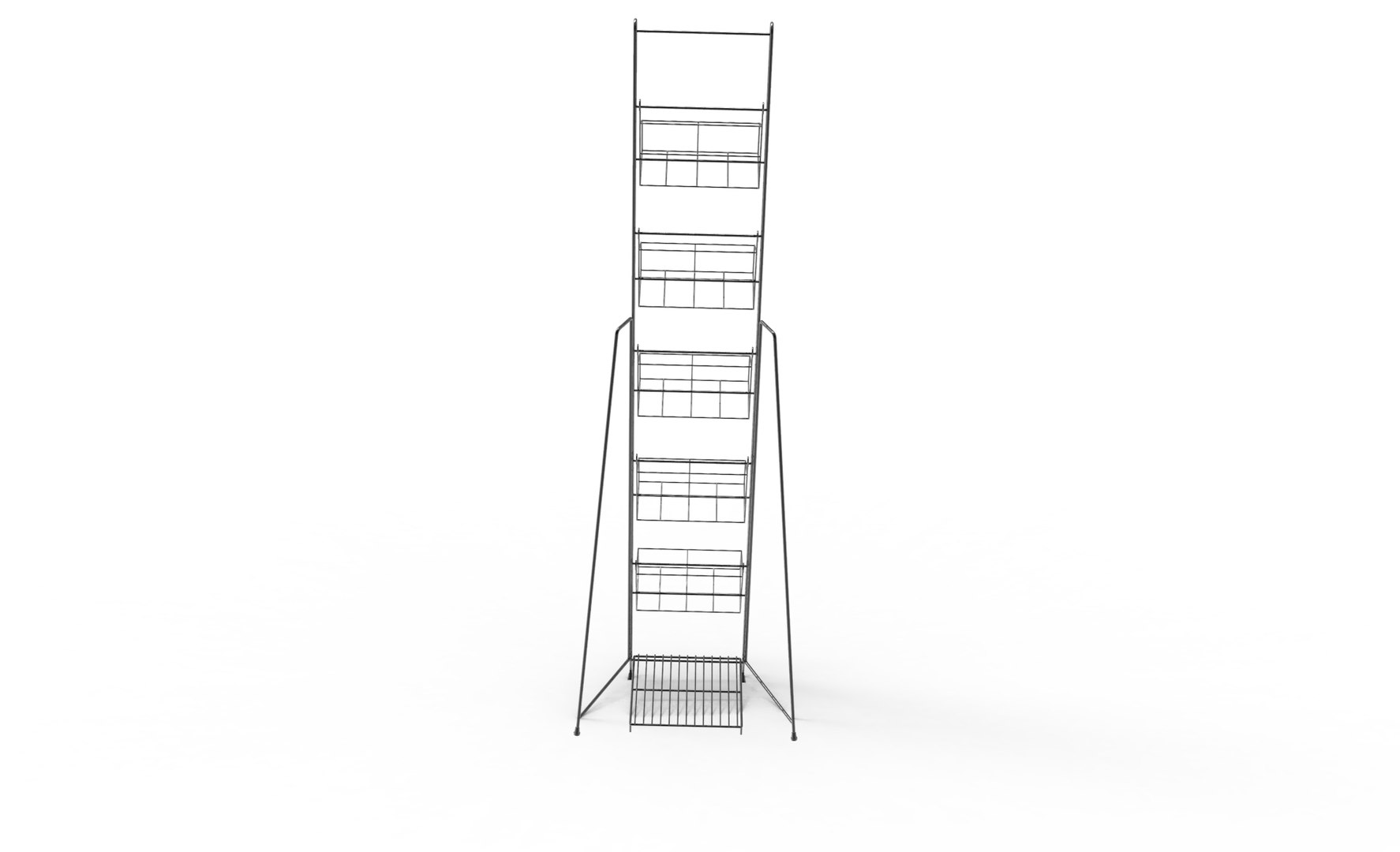 Brochure Display Stand 3D Model - TurboSquid 2019086