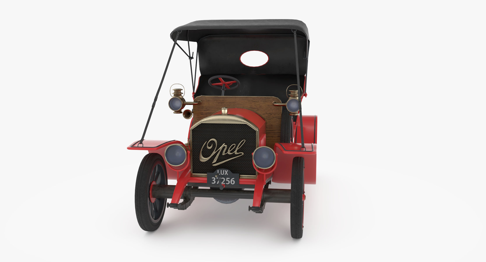 3D Doktorwagen 1909 - TurboSquid 2395574