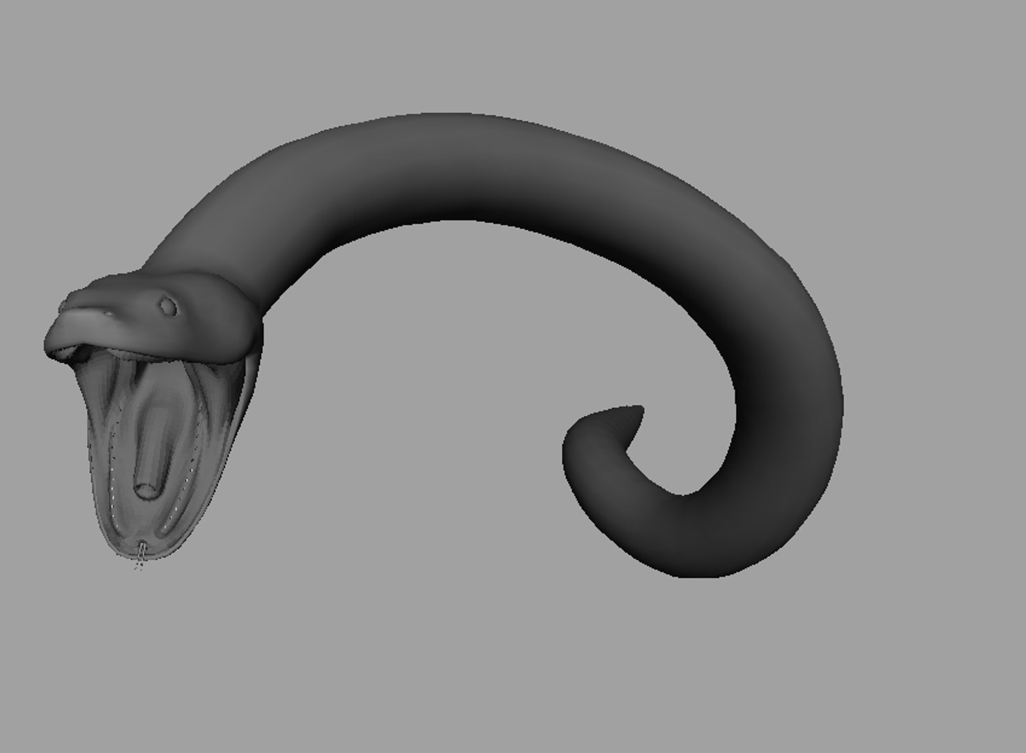 Snake Rig Model - TurboSquid 1211953