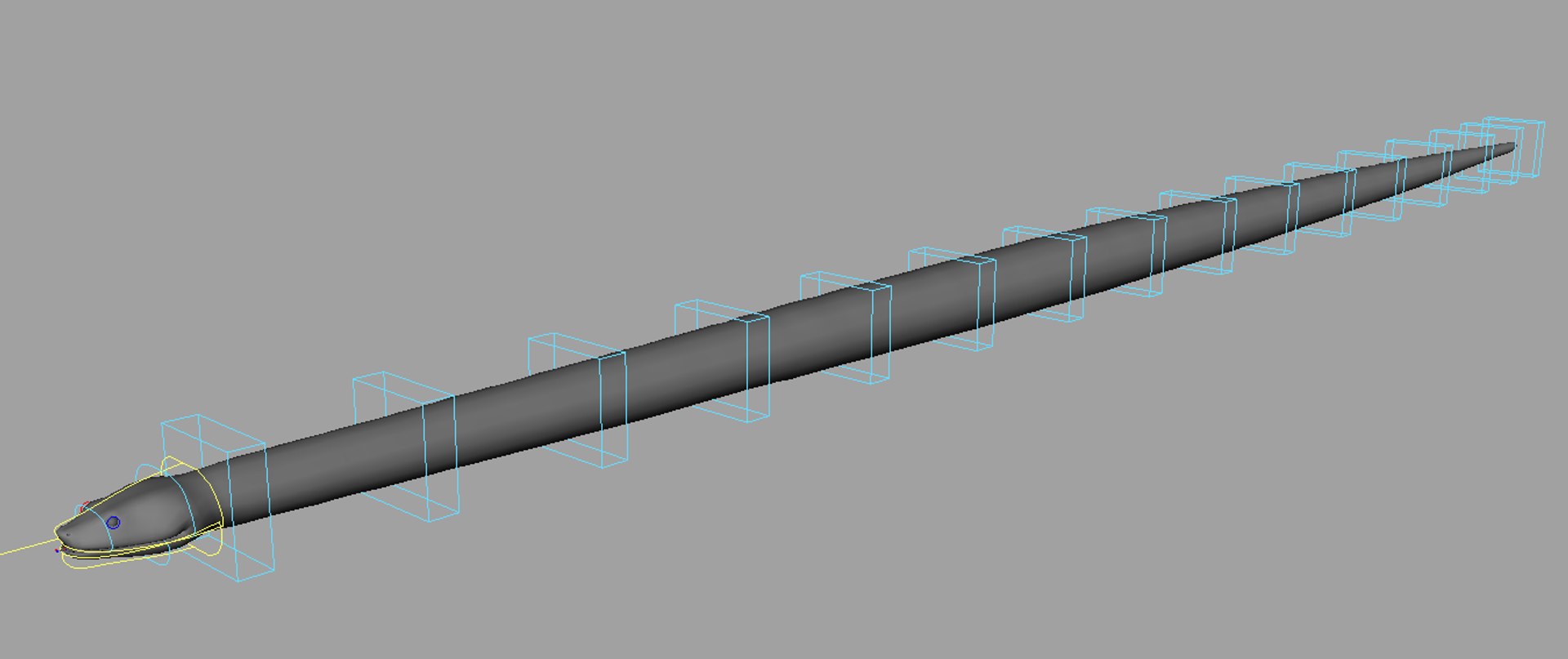 Snake Rig Model - TurboSquid 1211953