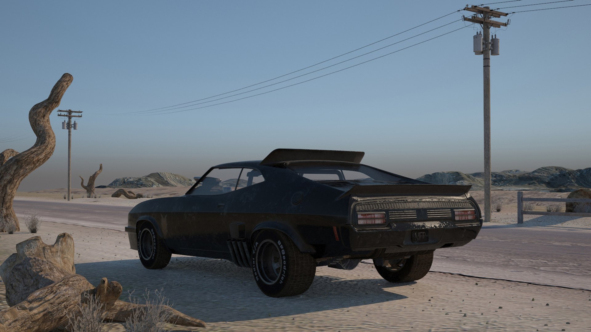 3D Car Falcon Interceptor - TurboSquid 1619284