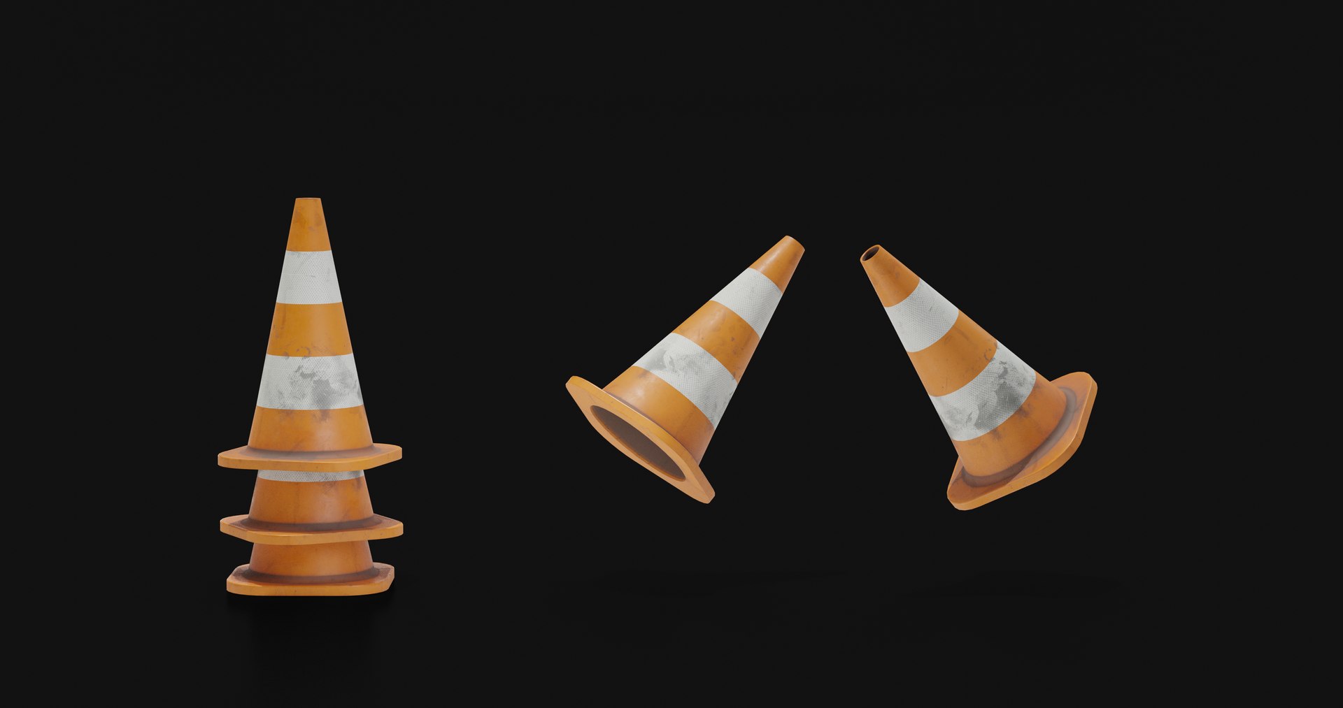3D Traffic Cone Model - TurboSquid 2170203