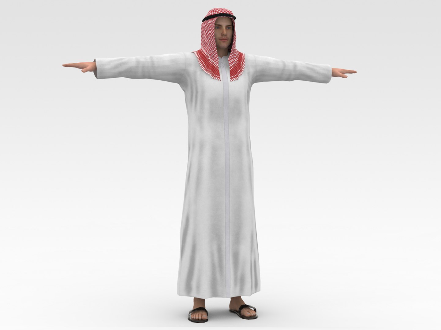 3D Arab Male Model - TurboSquid 1808546