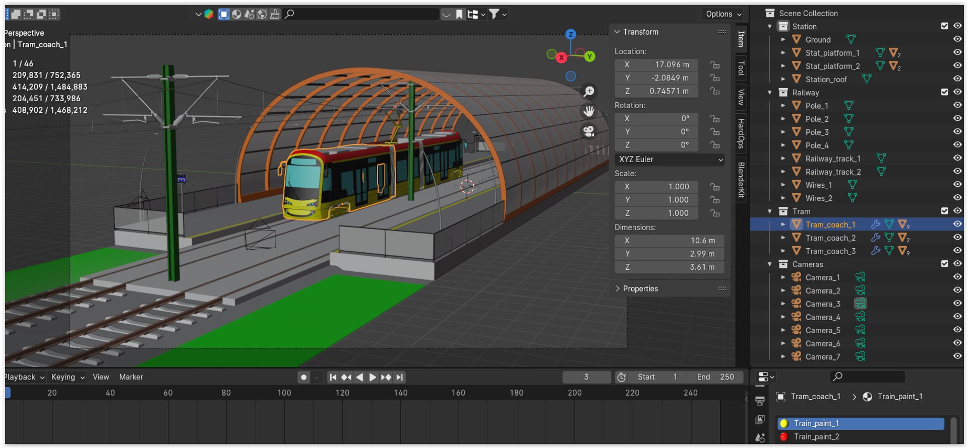 Warsaw Tram Stop IV Model - TurboSquid 2245202