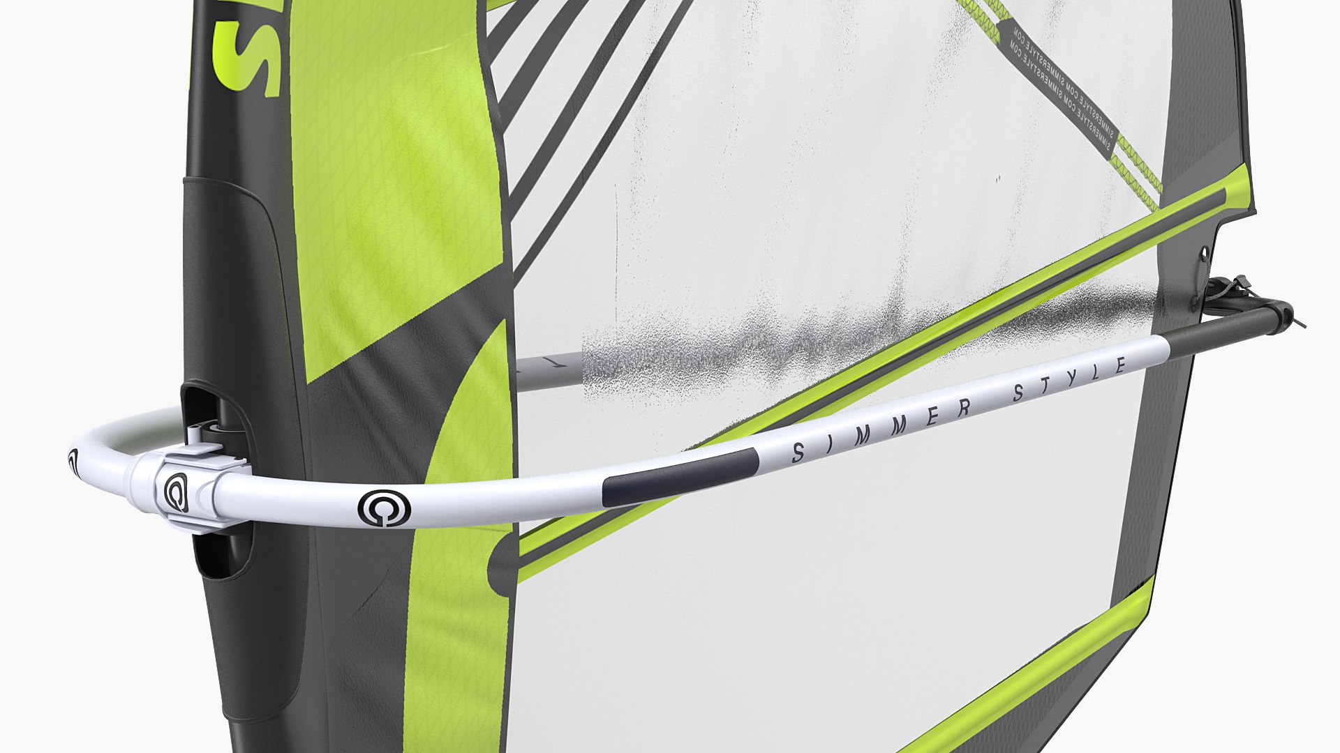 3D Windsurf Mast Sail Boom - TurboSquid 1443454