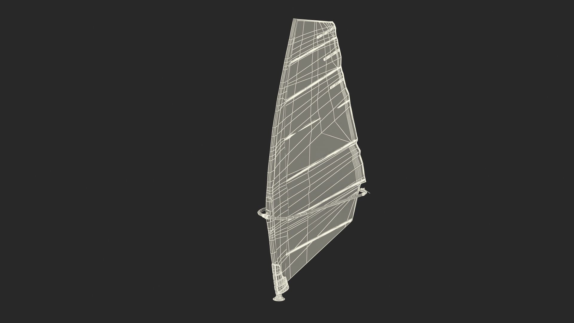 3D Windsurf Mast Sail Boom - TurboSquid 1443454