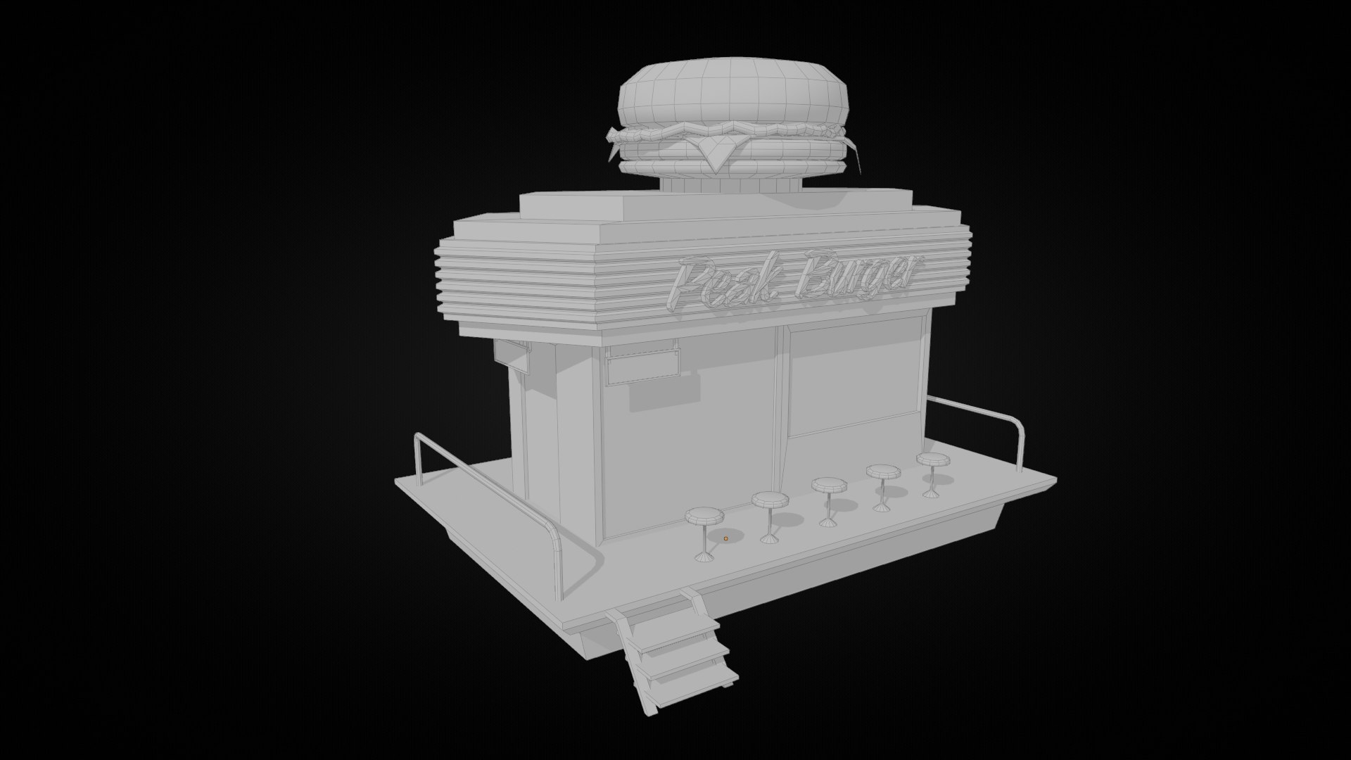3D Hamburger Build 3D Model Model - TurboSquid 2335615