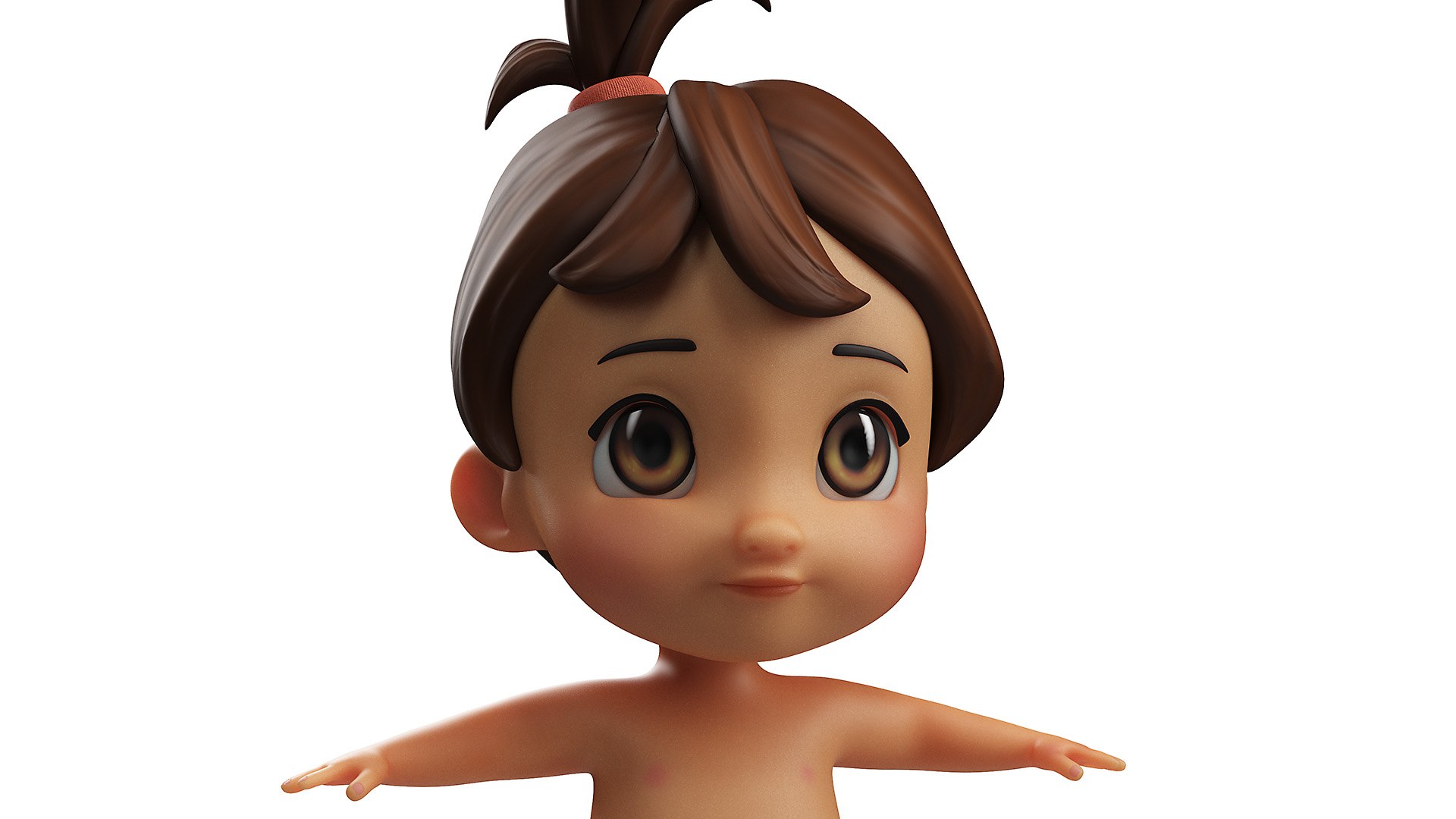 Rigged Cartoon Baby Character 3D - TurboSquid 2071381