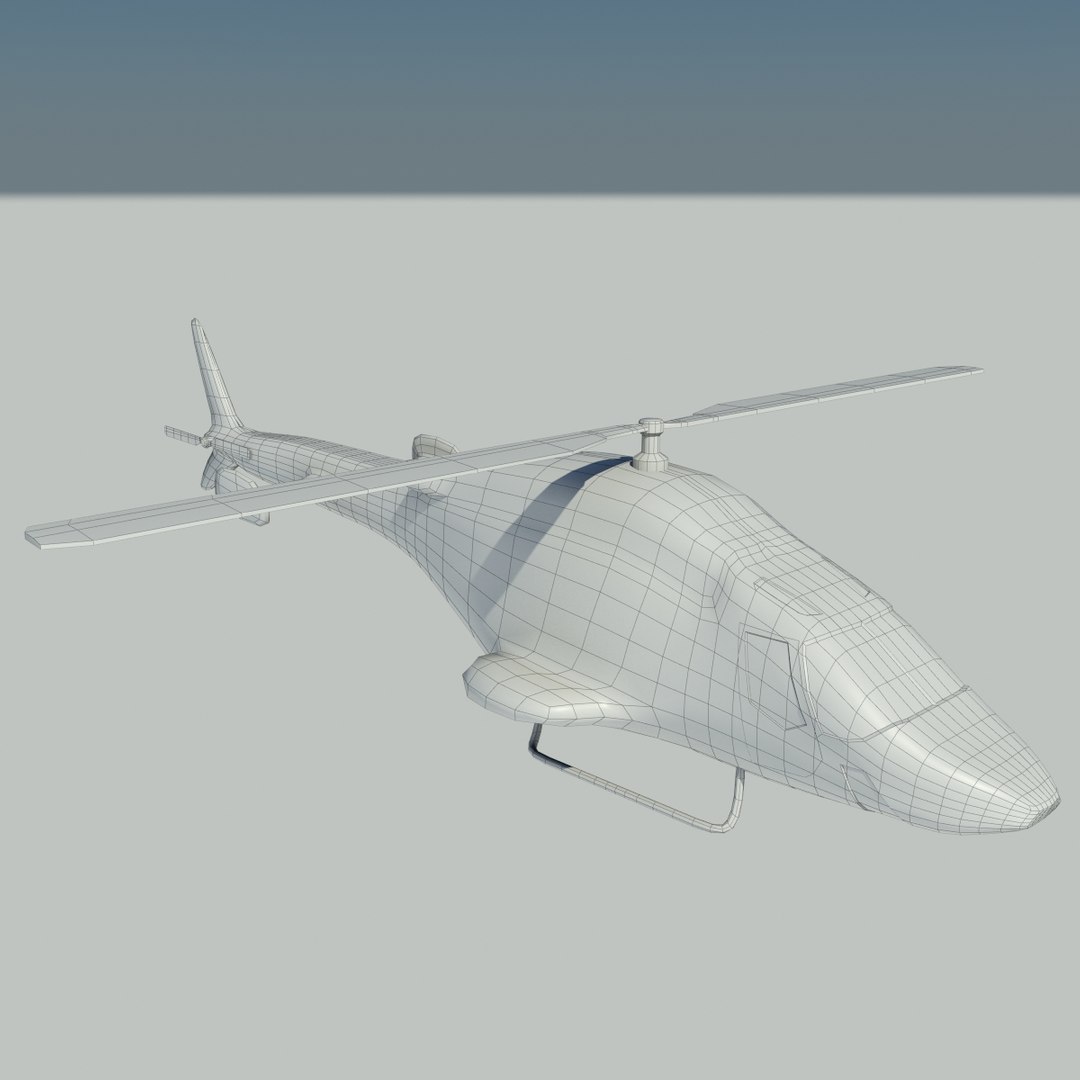 Helicopter Blades 3ds