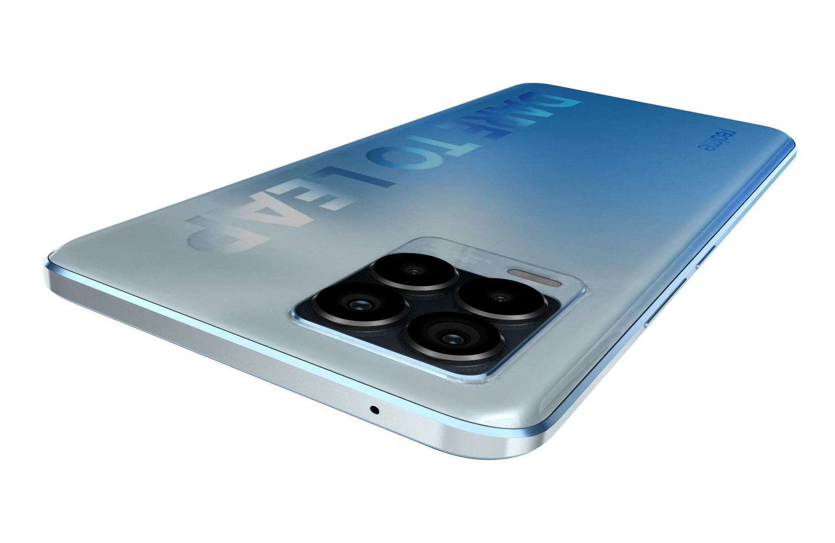 Realme 8 Pro Blue Low Poly 3D Model - TurboSquid 2477199