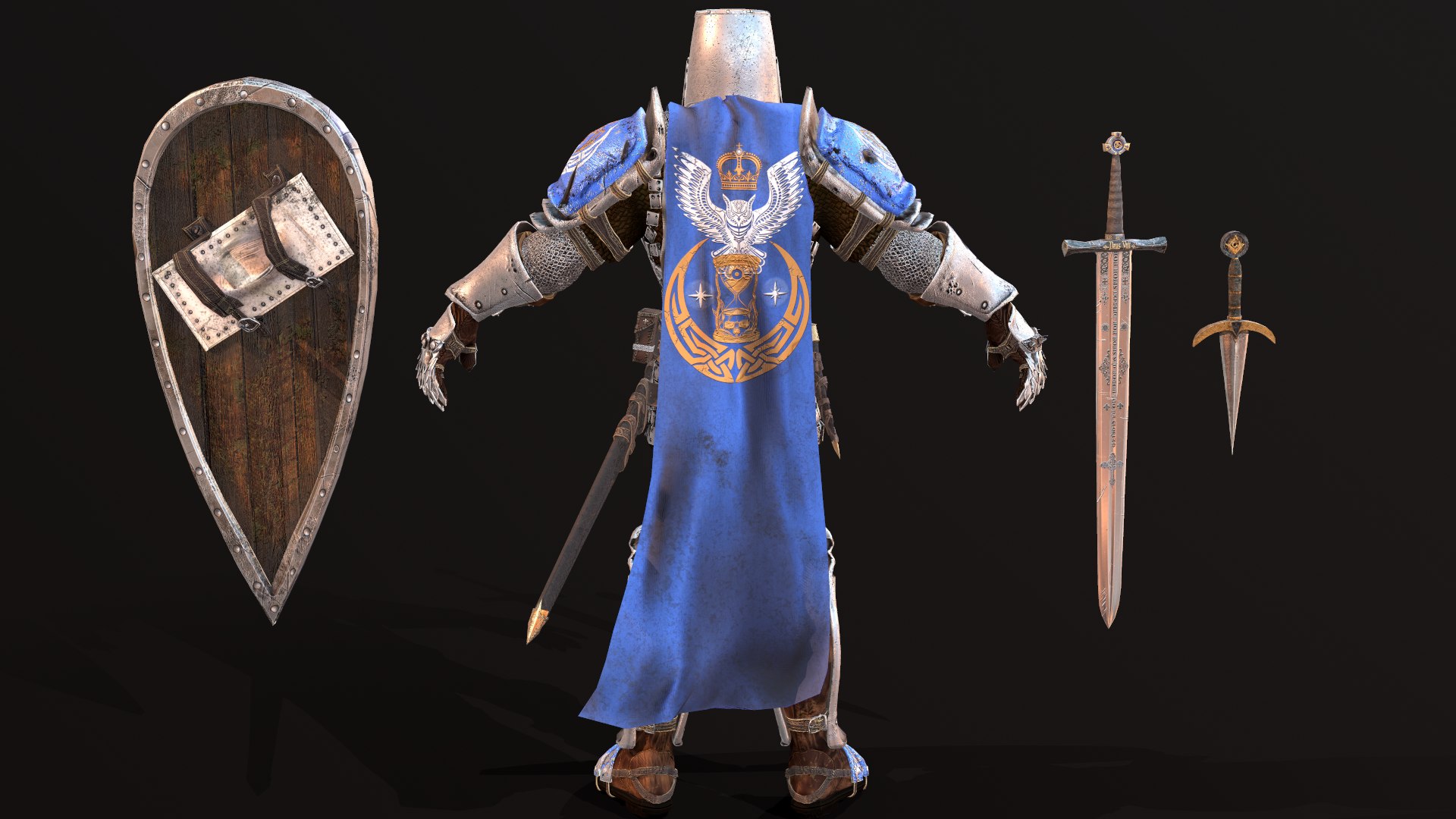 3D Model Knight - TurboSquid 1823414