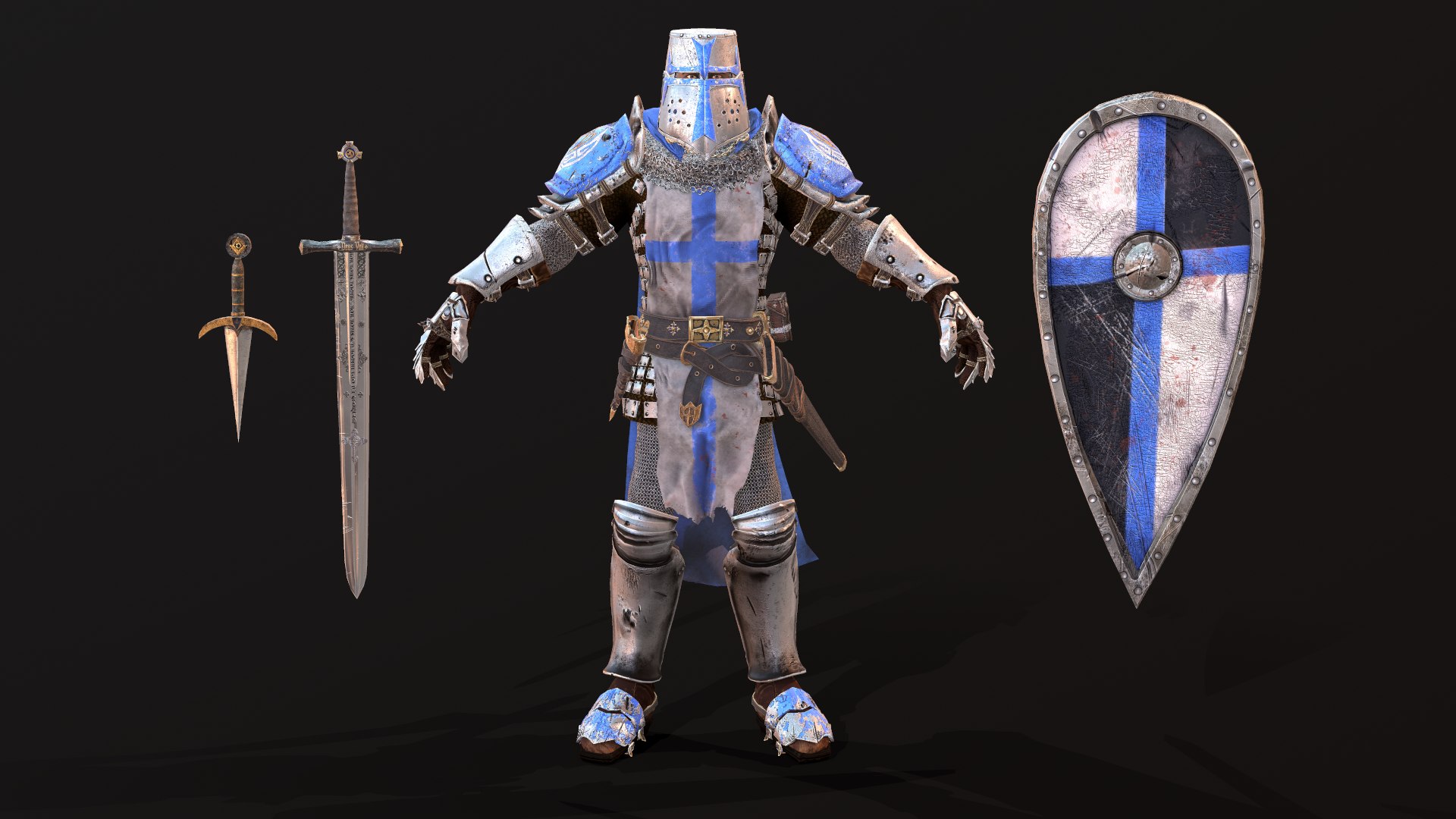 3D Model Knight - TurboSquid 1823414