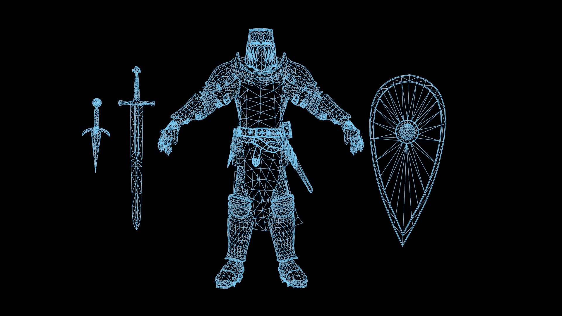 3D Model Knight - TurboSquid 1823414