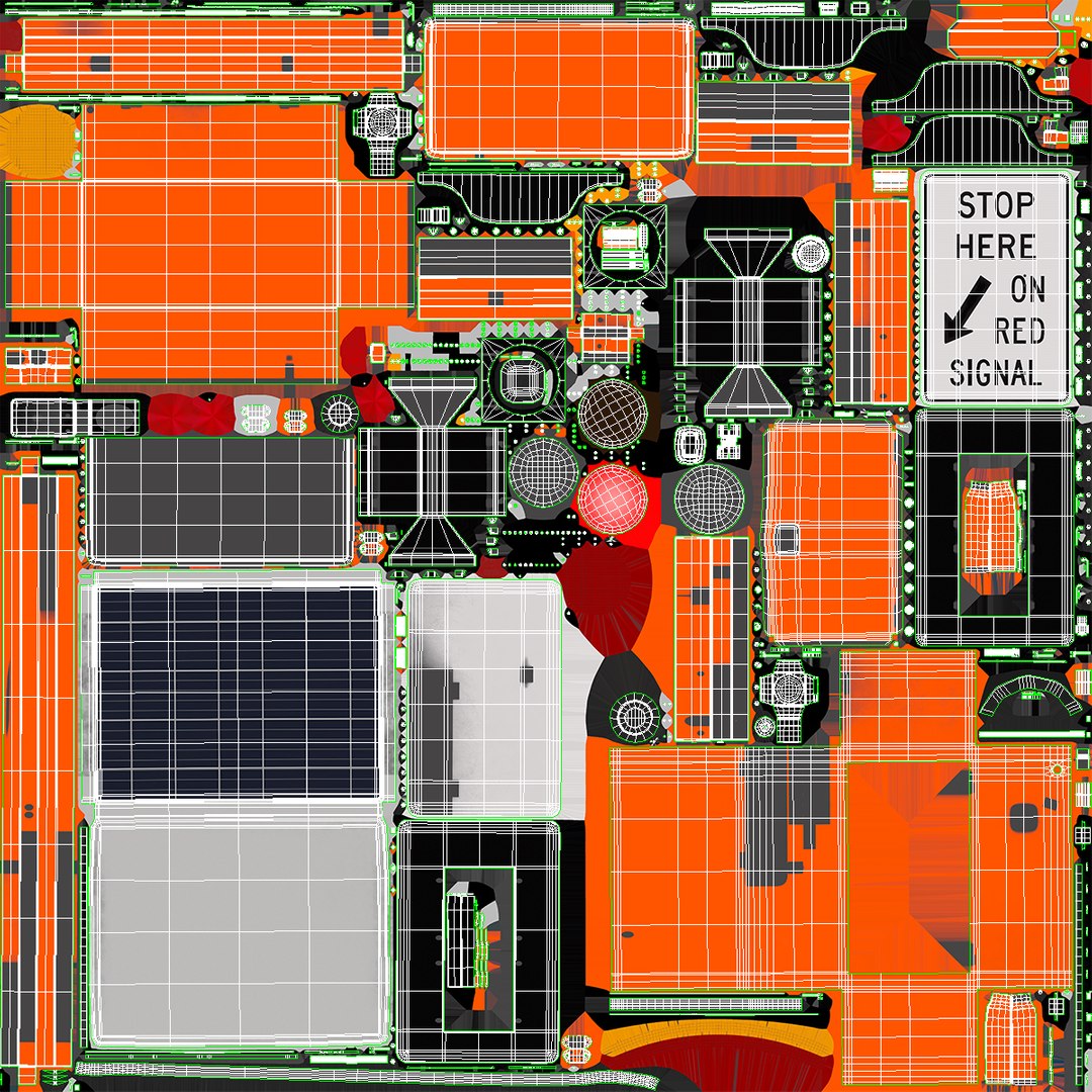 Automated Flagging Assistance Raised 3D Model - TurboSquid 2023974