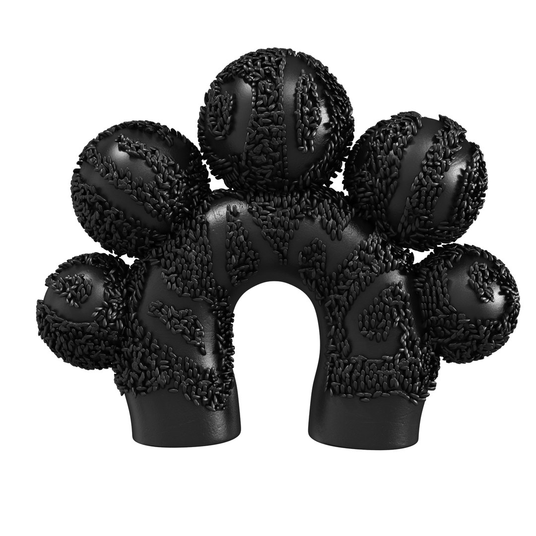 3D Emilie Lisi Bang Bang Decorative Sculpture - TurboSquid 2343748
