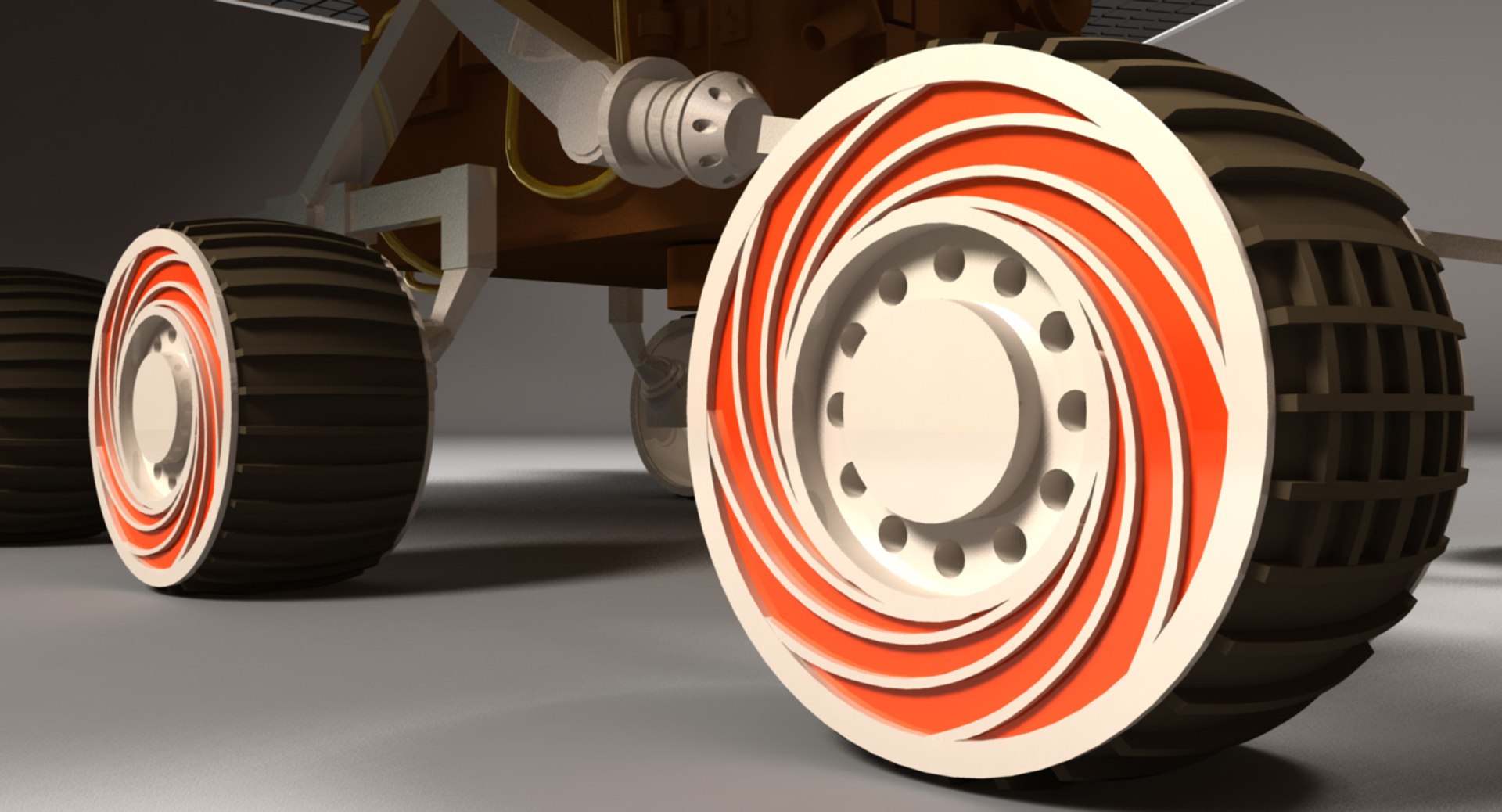 Mars Rover 3d Model