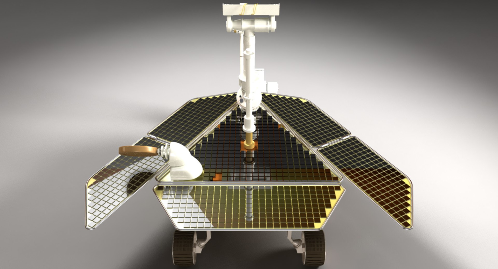 Mars Rover 3d Model