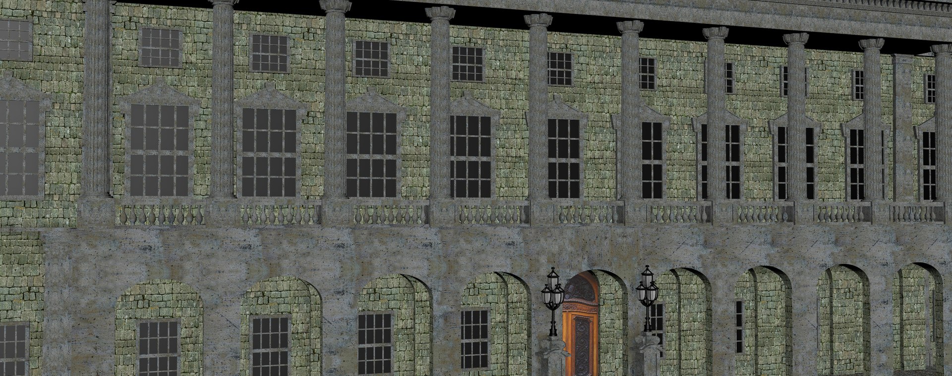 Building Classic 3D Model - TurboSquid 1292751