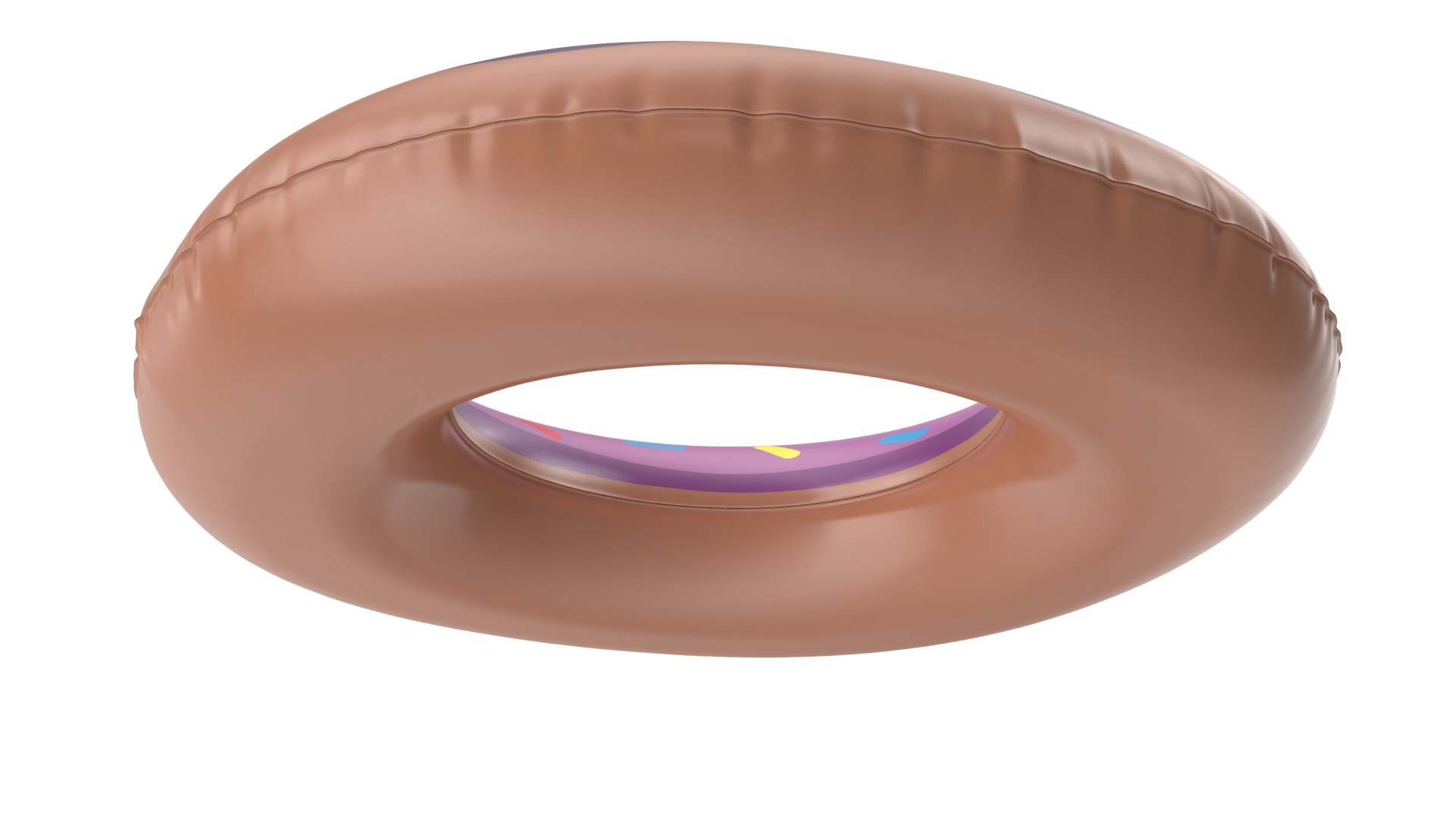 Donut Pool Float With Violet Topping 3D Model - TurboSquid 1747480