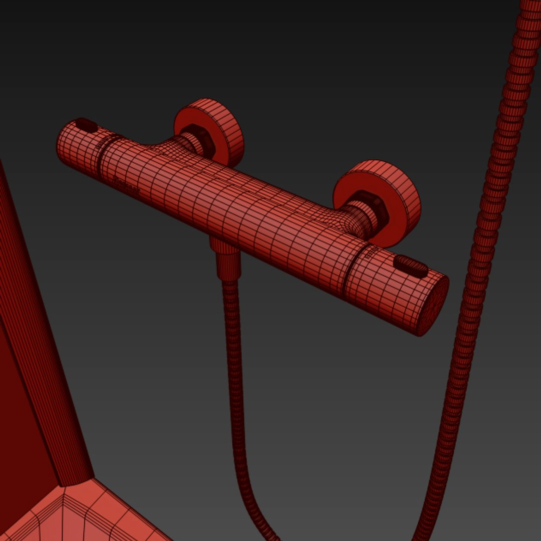 Shower room ravak smartline 3D model - TurboSquid 1197288