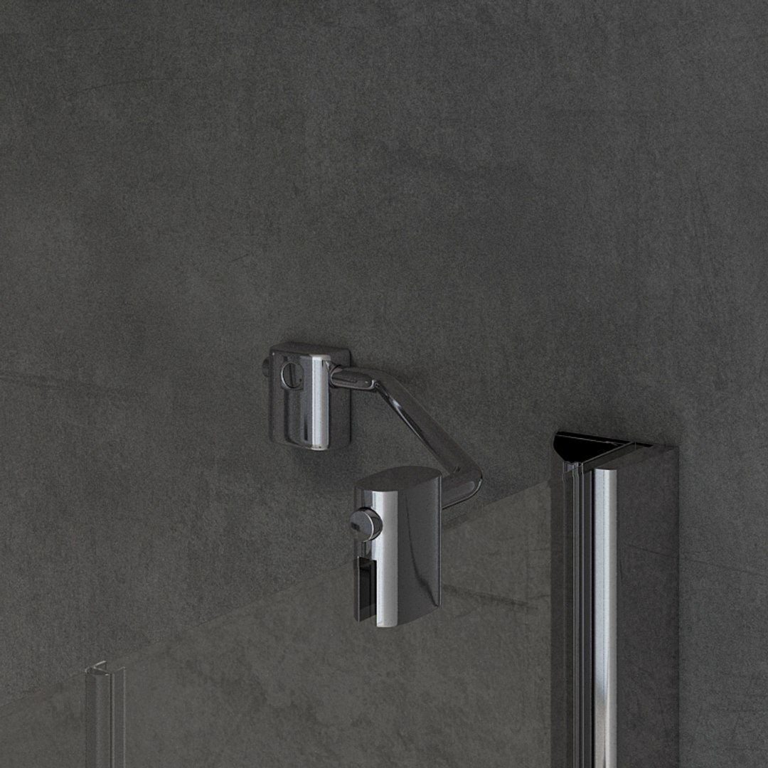 Shower room ravak smartline 3D model - TurboSquid 1197288