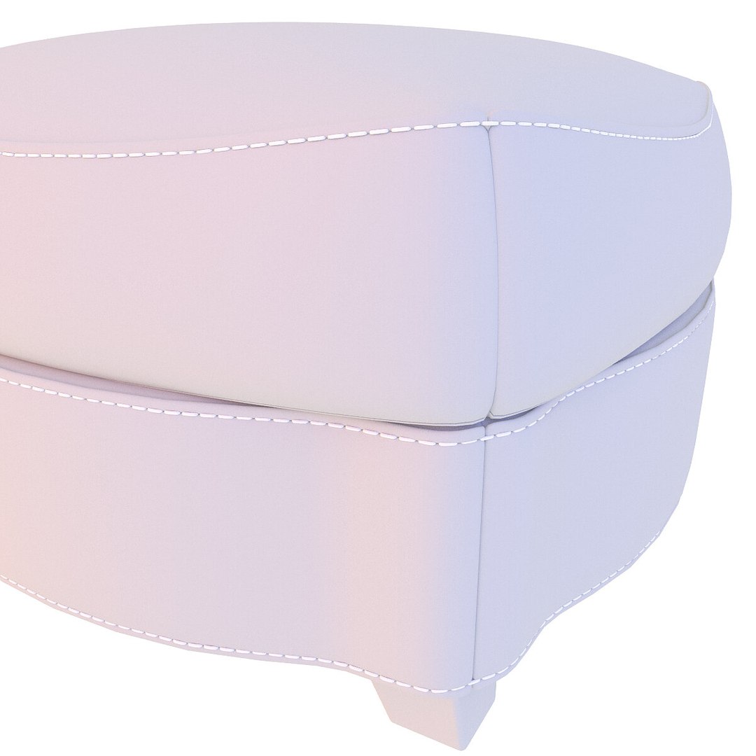 Ottoman Modeled Seams 3D Model - TurboSquid 1524946
