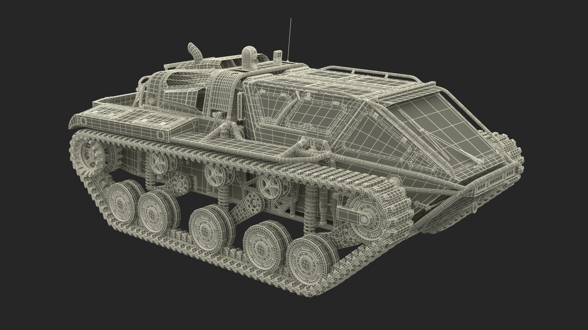 3D Model Ripsaw EV3 F4 Simplified - TurboSquid 2381203