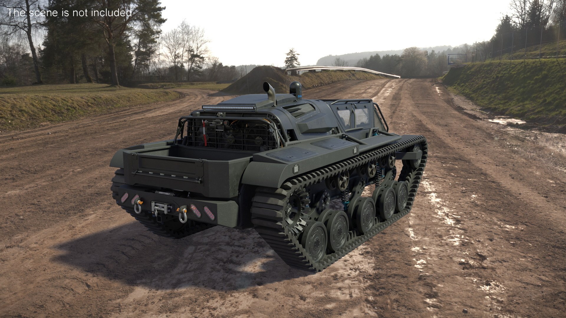 3D Model Ripsaw EV3 F4 Simplified - TurboSquid 2381203