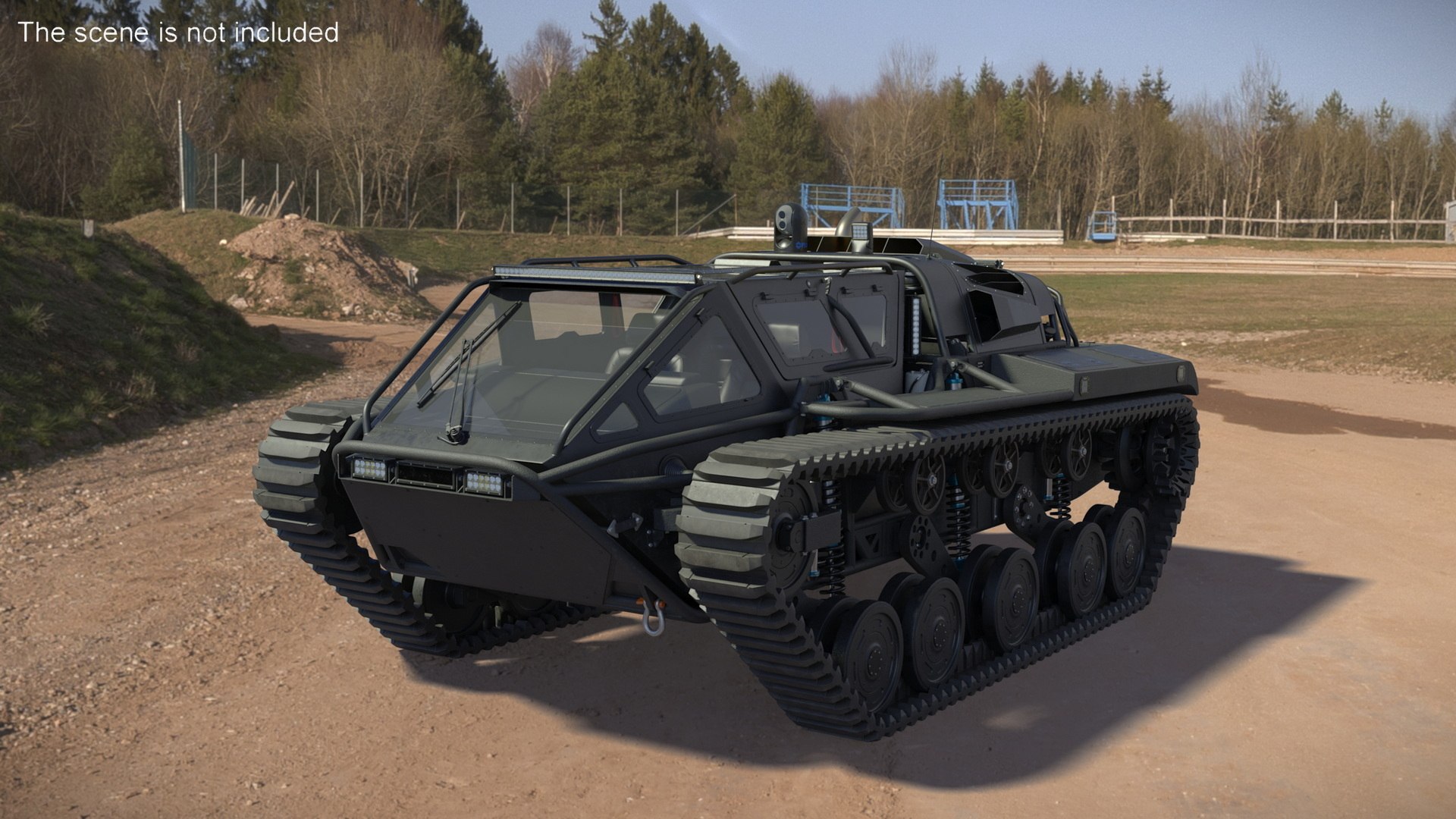 3D Model Ripsaw EV3 F4 Simplified - TurboSquid 2381203