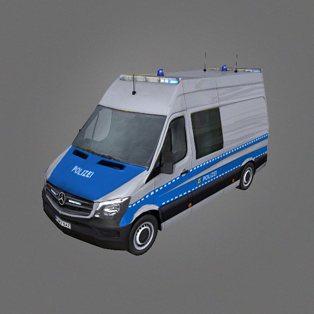 Photorealistic Mercedes Sprinter 2014 3d Max