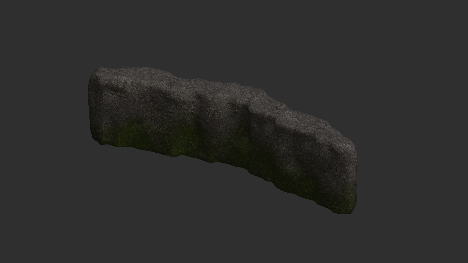 Cave Walls Combo - Moss 1 3D - TurboSquid 2089425