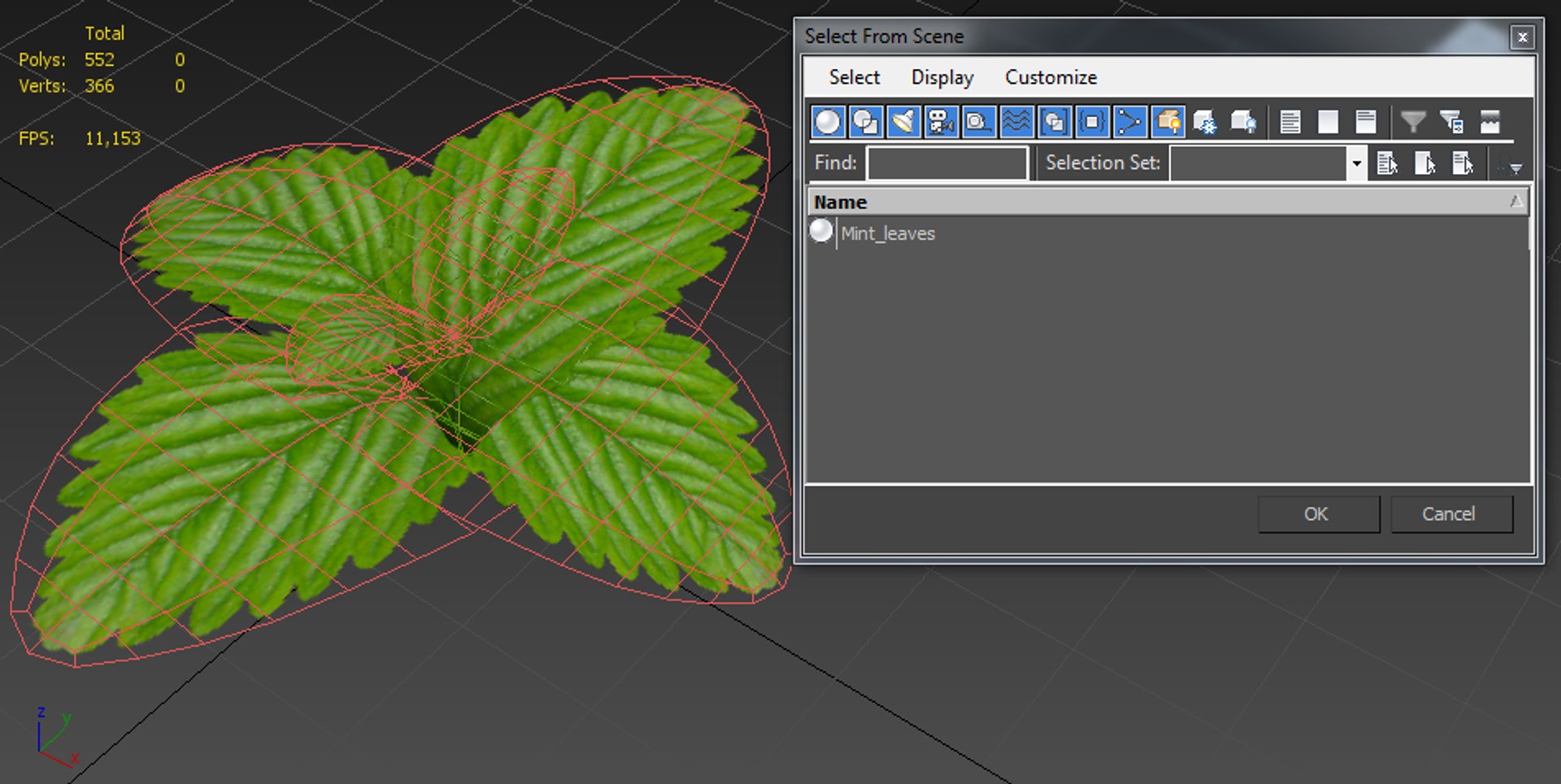 Mint Leaves 3D Model - TurboSquid 1873310