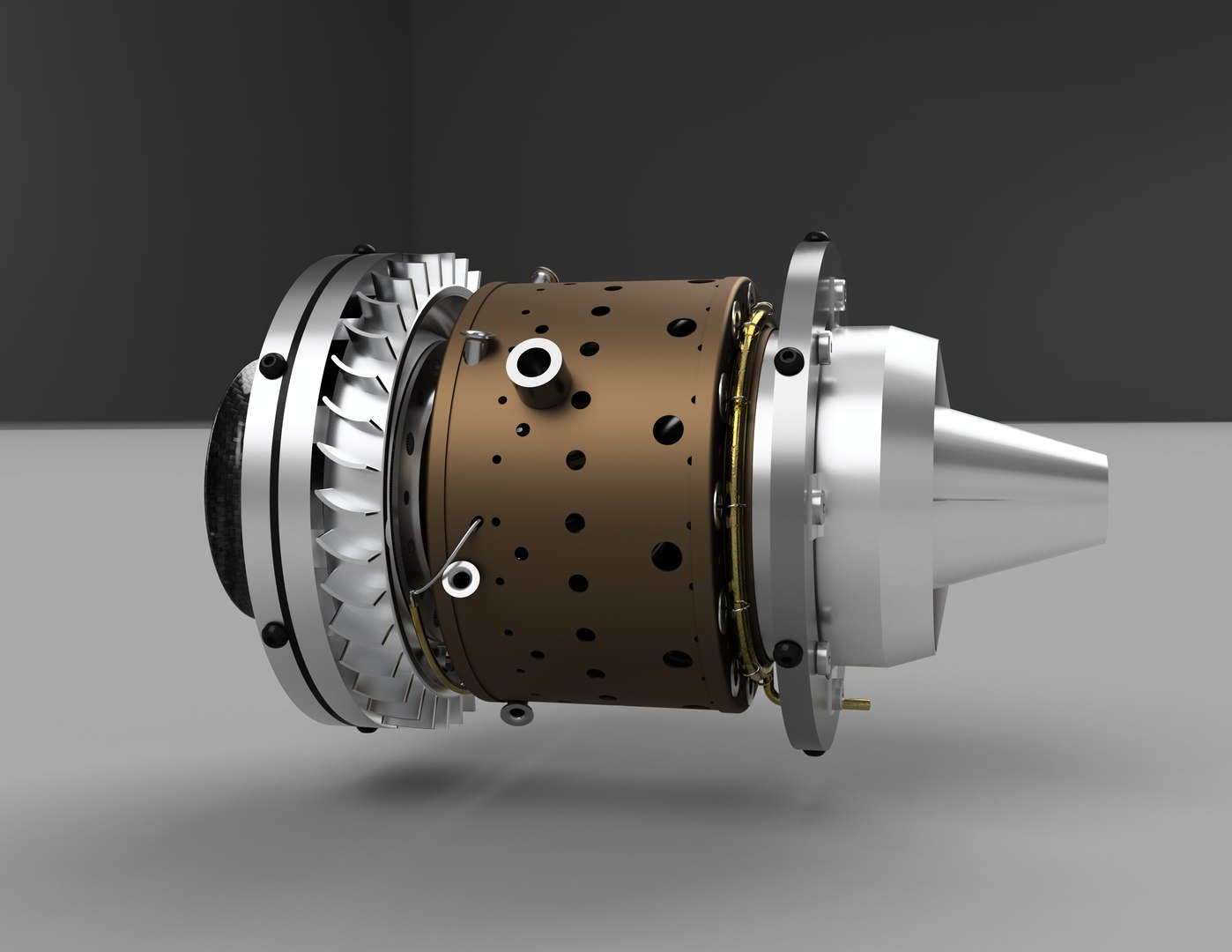 3d Wren Gas Turbine Engine