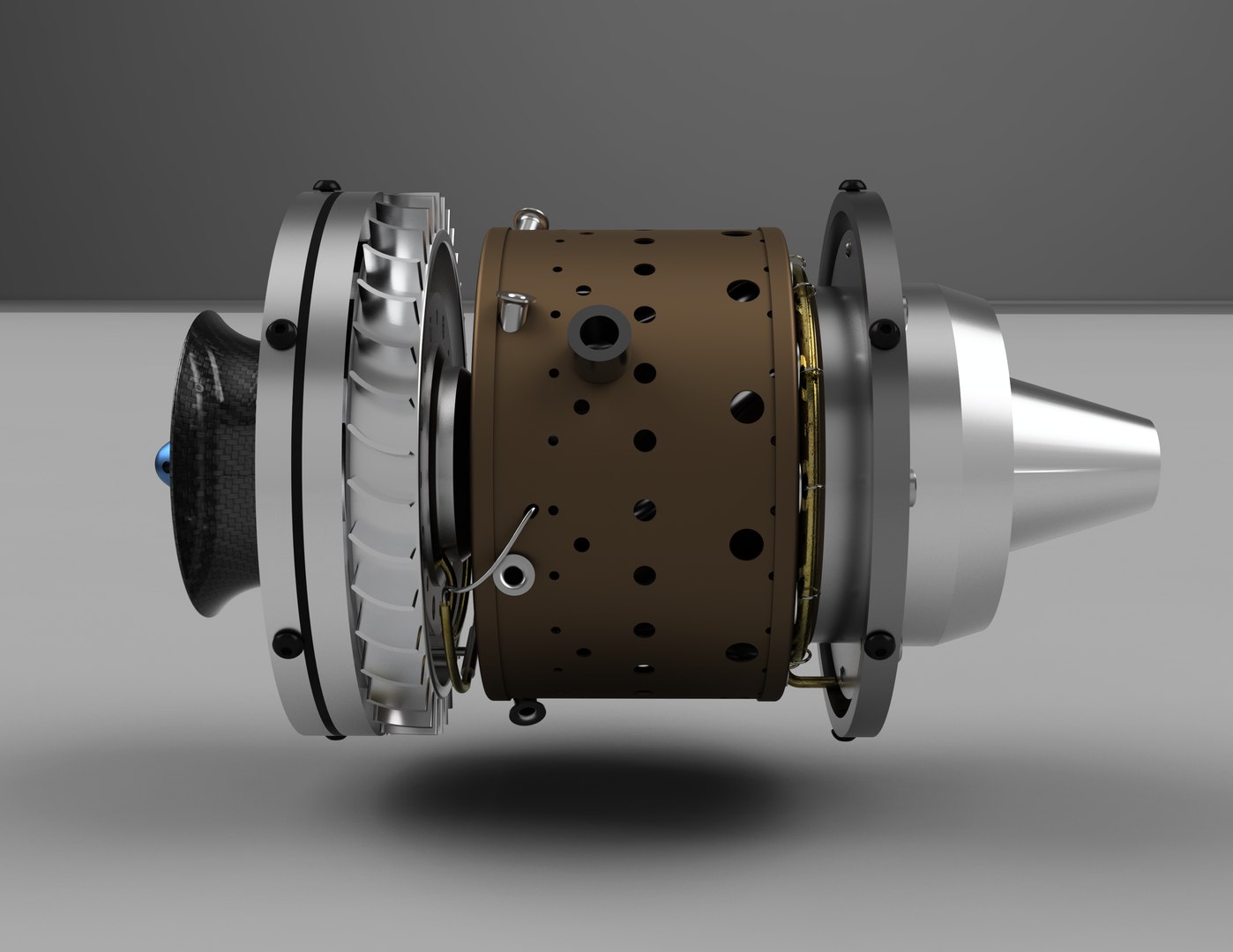 3d Wren Gas Turbine Engine