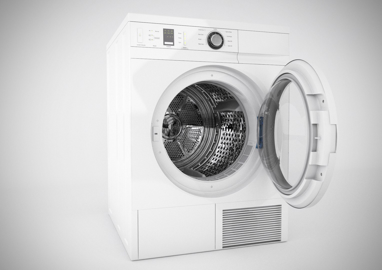 3d Realistic Washing Machine