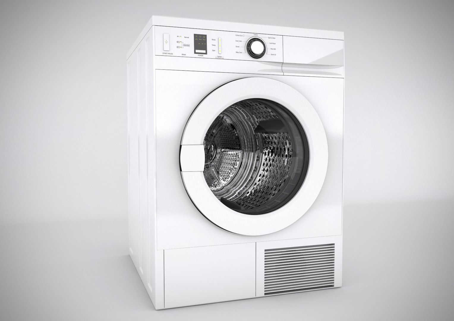 3d Realistic Washing Machine