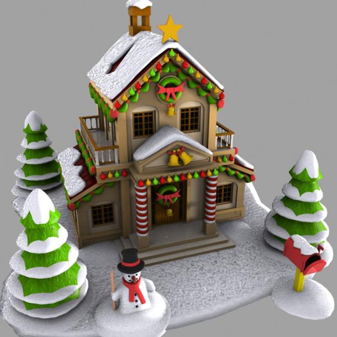 Cartoon House Toon D Max