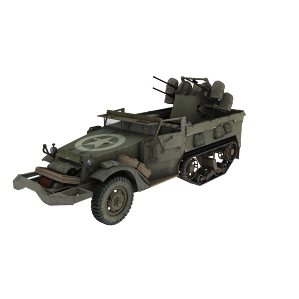 Halftrack 3D Models for Download | TurboSquid